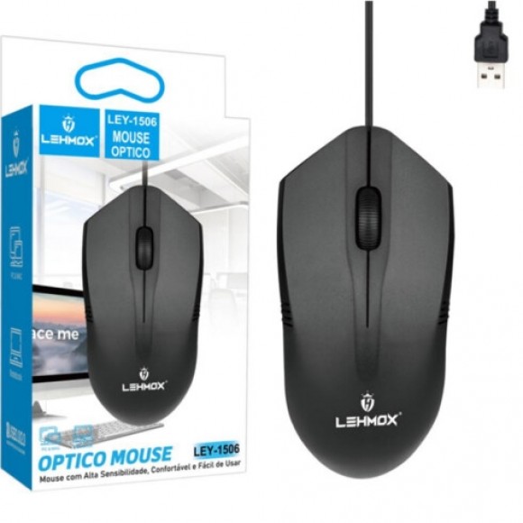 MOUSE USB OPTICO LEHMOX LEY-1506