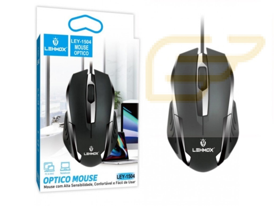 MOUSE OPTICO USB LEHMOX LEY-1504 MOUSE OPTICO USB LEHMOX LEY-1504